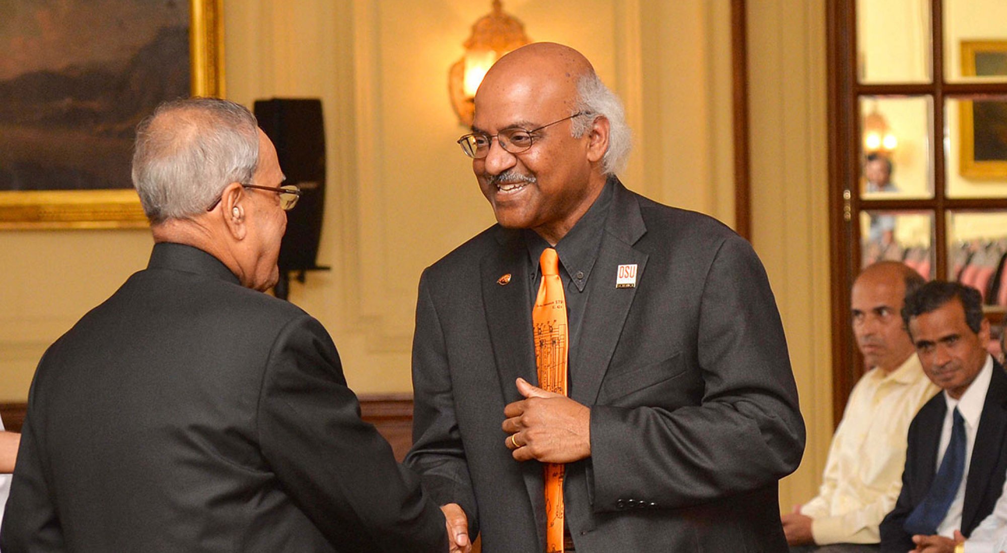 Dean Pantula meets with Indian President Shri Pranab Mukherjee ...